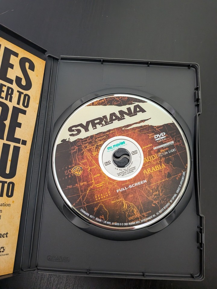 Syriana (Full Screen Edition) DVD George Clooney, Matt Damon ...