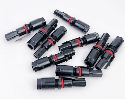 10 PCS Tyco SolarLok Solar Connector Slim-Line Female Cable Coupler | eBay