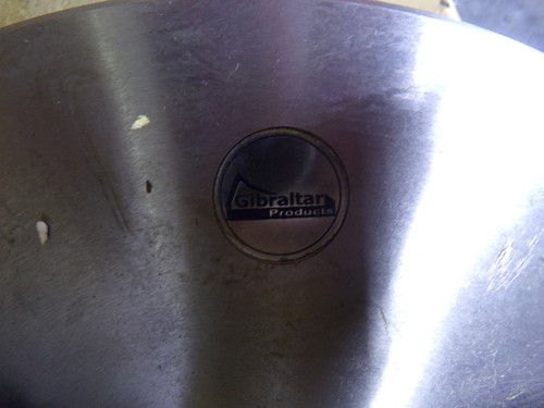 Gibraltar 93220606 3 Jaws, 12" Diam, Self Centering Manual Lathe Chuck ...