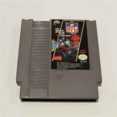 NFL POWER PLAY FOR NINTENDO NES TESTED PERFECT WORKING CONDITION MUST ...