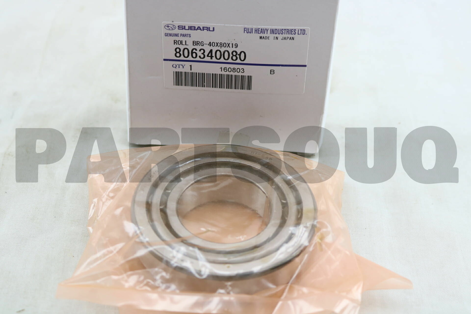 806340080 Genuine Subaru ROLL BRG-40X80X19 80634-0080 | eBay