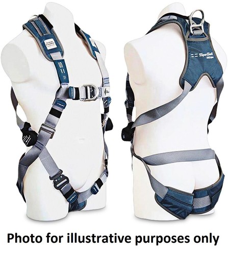Spanset FULL BODY HARNESS iWeb Inspection-Ready Webbing, Fully Padded ...