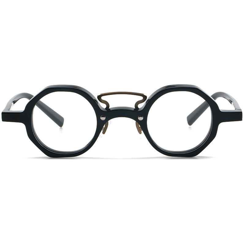 Japanese Style Acetate Round Glasses Brand Eyeglass Frames Aceient ...