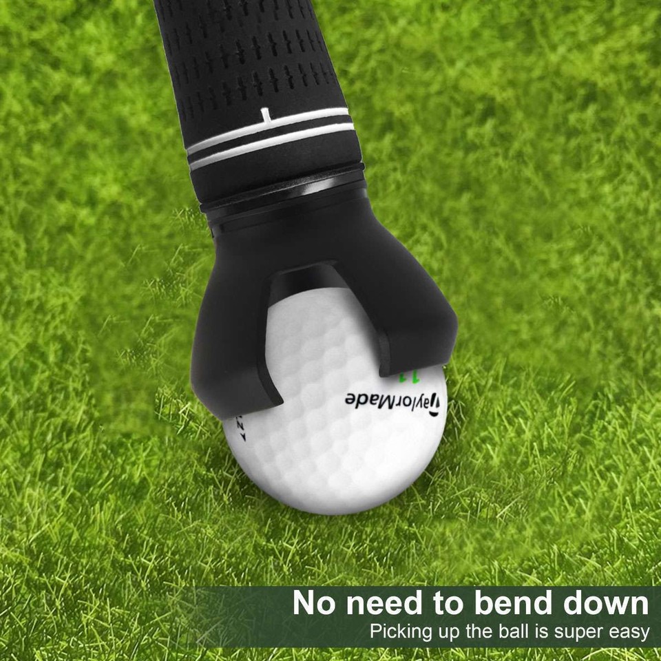 4Pcs Golf Ball Picker Pick Up Back Tool Saver Claw Putter Grip ...
