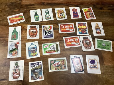 23…..1979 fleer crazy labels | eBay