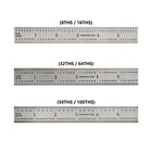 Big Horn 19589 6-Inch Precision 16R Rigid Stainless-Steel Ruler ...