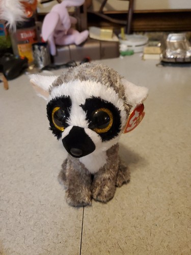 Ty Beanie Boo Linus The Grey Lemur 6” With Tags 2020 | eBay