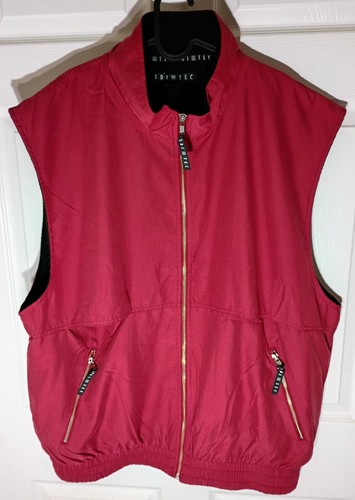 SDI Tec Red Zip Up Vest XXL | eBay