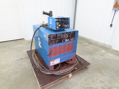 Miller Deltaweld 451 Mig Welder 450A DC Arc S-62 Wire Feeder 230/460VAC ...