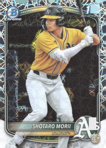 2025 Bowman Chrome Shotaro Morii #BCP-170 Laser Refractor | eBay