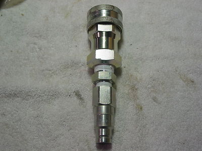 EATON-AEROQUIP FD-45 SERIES -12 QUICK COUPLER W/ FD-49 FLUSH FACE ...