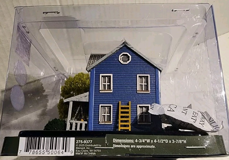 Menards HO Scale 275-9377 Grandma's House | eBay