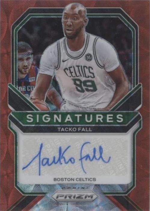 2020-21 Panini Prizm - Signatures Tacko Fall #SI-TFL Choice Prizm (AU ...