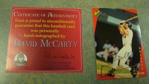 1993 Classic Best Limited Print David McCarty Mint Condition ...