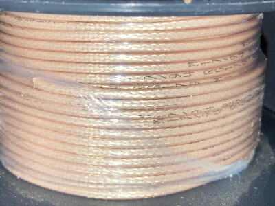 Thermax RG179 B/U MIL-C-17 75 Ohm Teflon Silver Plated Coax 25 ft Hank ...
