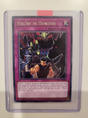 You're in Danger! - DANE-EN085 - Rare 1st Edition yugioh konami | eBay ...