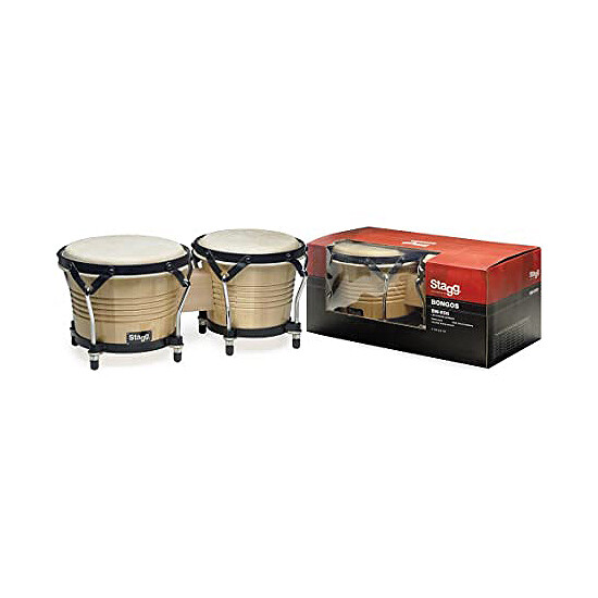 Stagg BW200N Bongos in Natural Finish for sale online | eBay