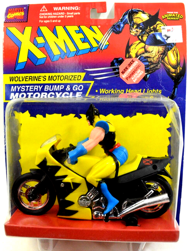 Marvel Comics X-Men Wolverine's Motorized Mystery Bump & Go Motorcycle ...