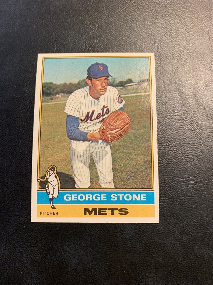 # 567 George stone New York Mets , 1976 topps Baseball Card Cb22 | eBay