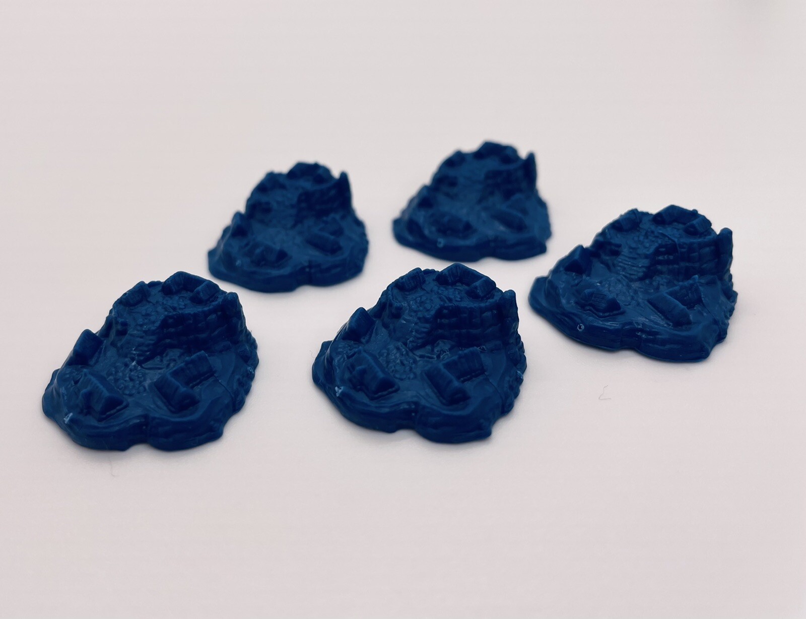 A Game Of Thrones Catan | Blue Player Keep Miniature x5 | Official Game ...