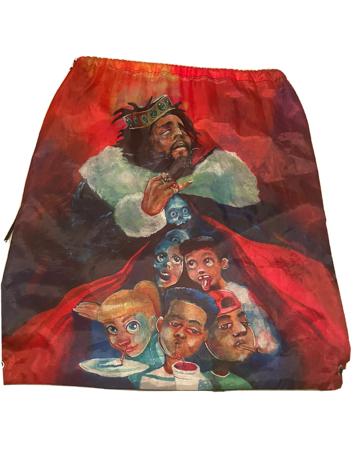 J Cole KOD Album Cover Draw Sting Bag - Gem