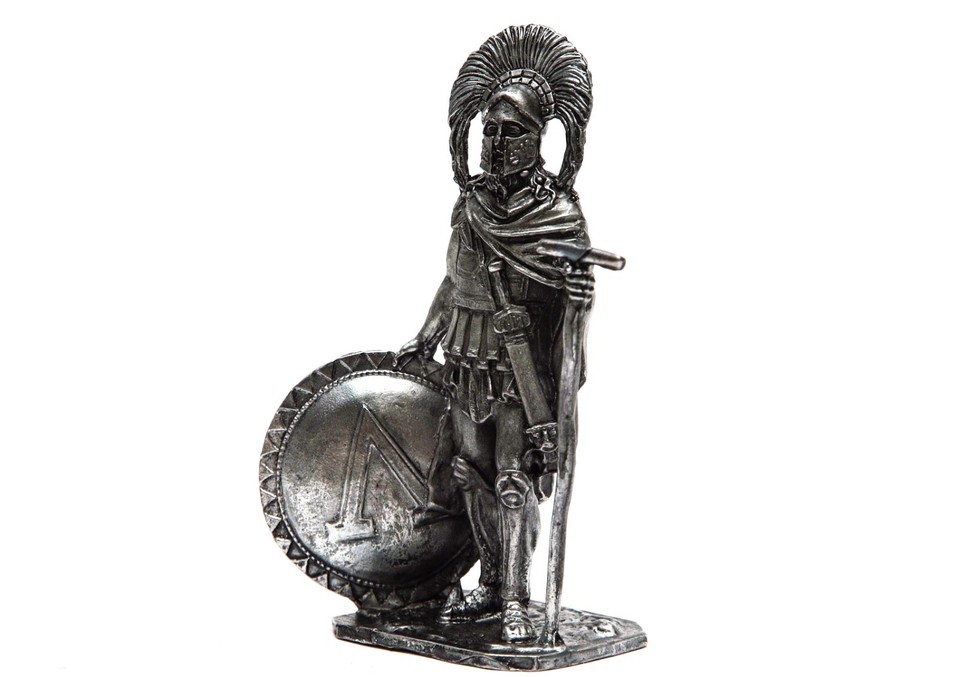 Tin 54mm Greece. Spartan commander. V B.C. 1:32 Scale Sculpture | eBay