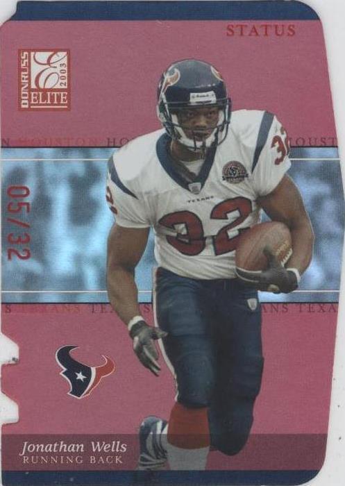 2003 Donruss Elite - Jonathan Wells #19 Status /32 for sale online | eBay