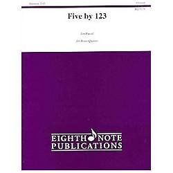 Five By 123 : Score and Parts by Jim Parcel (2012, Trade Paperback) for ...