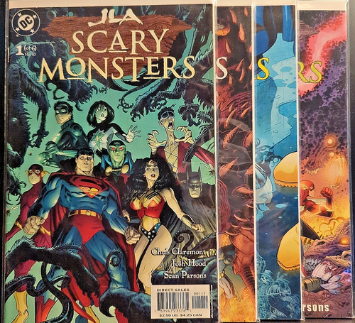 DC JLA: SCARY MONSTERS (2003) #1, #2, #3, #4 (VF) COMICS SET | eBay