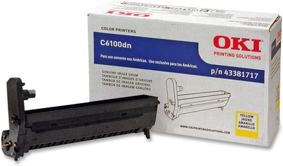 OKI Drum c6100/6150/c5550 map/mc560 series Yellow 43381717 (New ...