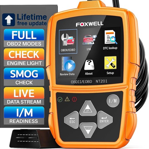 FOXWELL EOBD OBD2 Scanner Automotive Code Reader Fault Engine ...