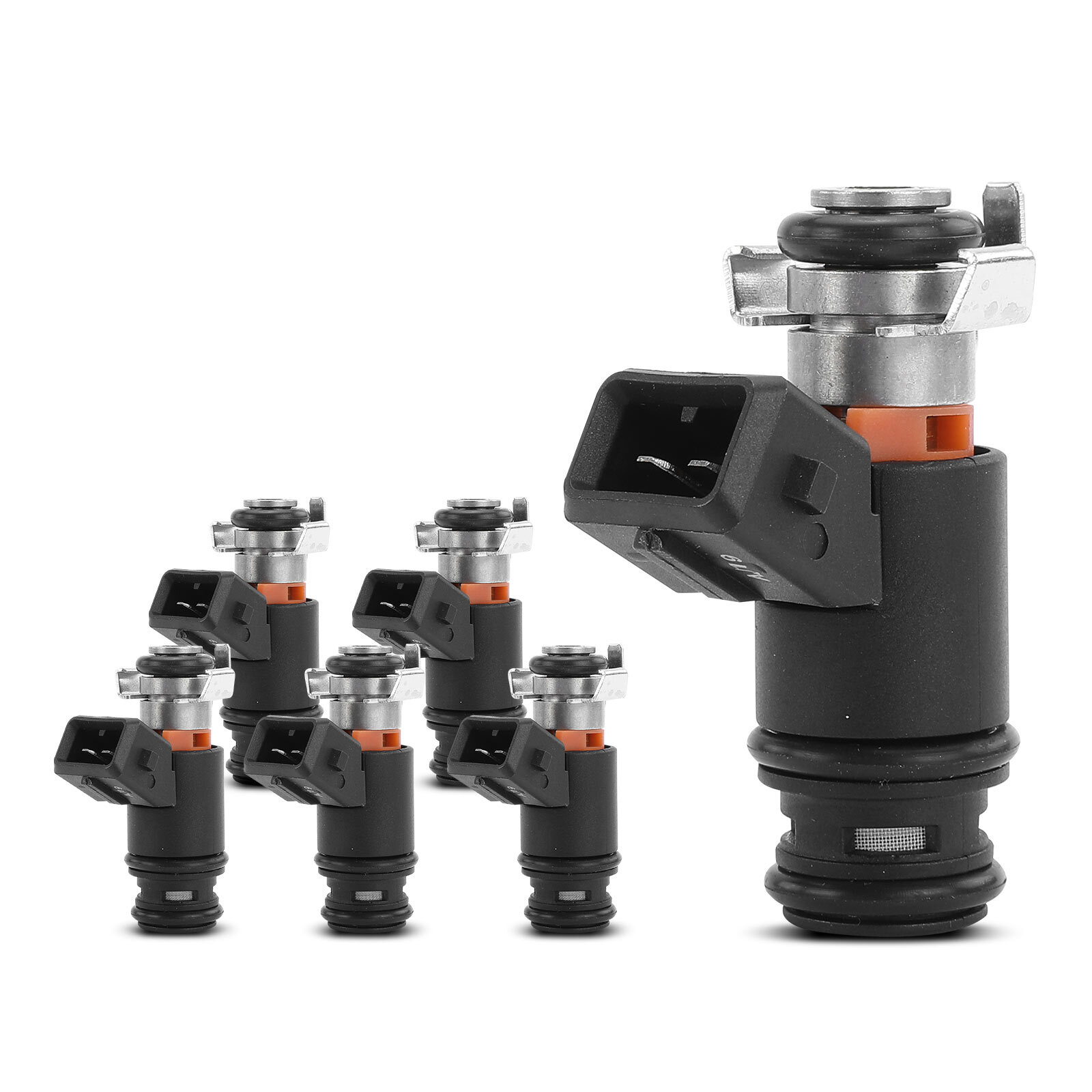 6x Fuel Injectors for Volkswagen VW Golf MK3 1H1 Passat 3A2 1991-1997 2 ...