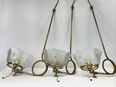 Antique Gas Ceiling Lights Outdoor Vintage Glass Waterproof LED