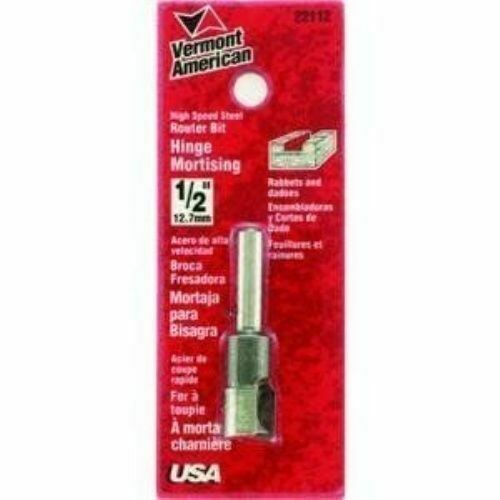 Vermont American 23110 Silver Carbide-tipped Mortising Router Bit for ...