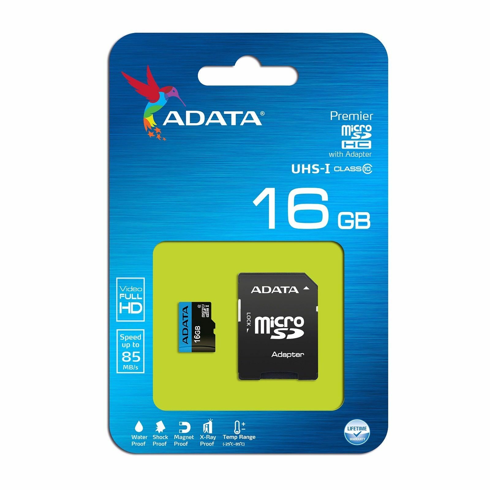 ADATA MicroSD SD Card 4gb 8gb 16gb 32gb 64gb 128gb Memory SDHC lot 1x ...