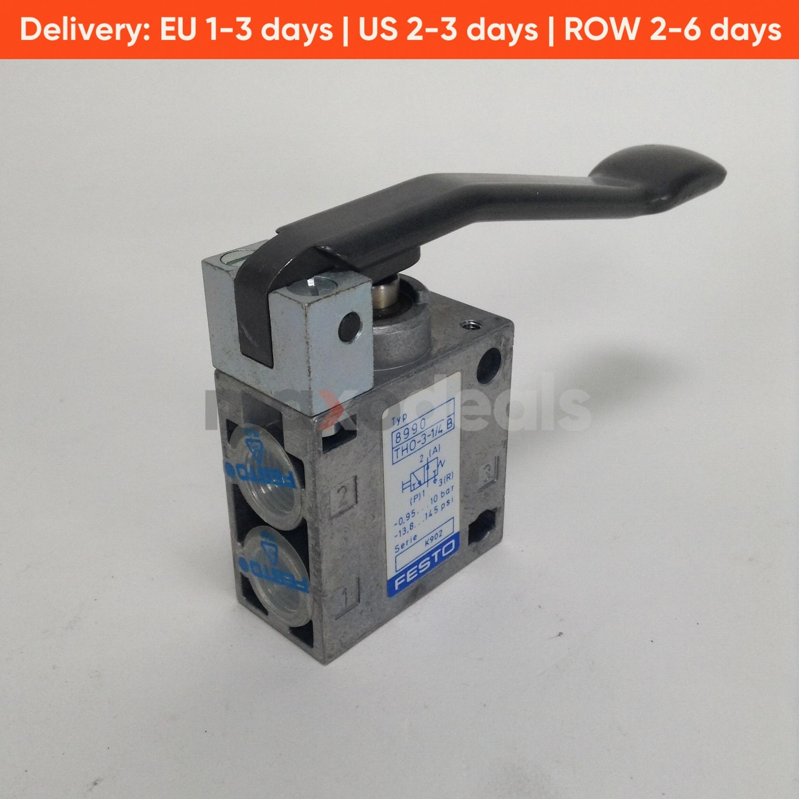 Festo THO-3-1/4-B Finger lever valve ventil 8990 NEW NMP | eBay