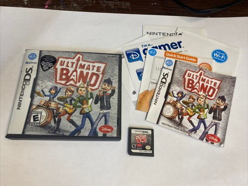 Ultimate Band (Nintendo DS, 2008) COMPLETE w ALL Inserts *Tested ...