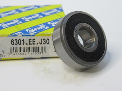 (NEW) SNR 6301.EE.J30 6301J30 Sealed Ball Bearing | eBay