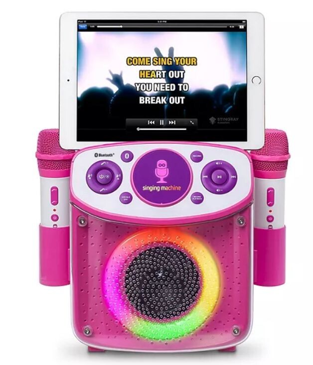 Mini Sparkle Pink Karaoke Machine: Your Key to Musical Fun! | eBay