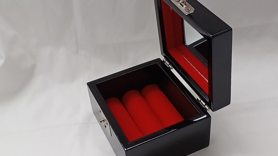 Traditional Korean Najeon Chilgi Mother of Pearl Ring Jewelry Box 14-4 ...