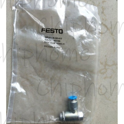 1PCS NEW FESTO GRLA-1/8-QS-6-D 193144 Throttle Valve | eBay