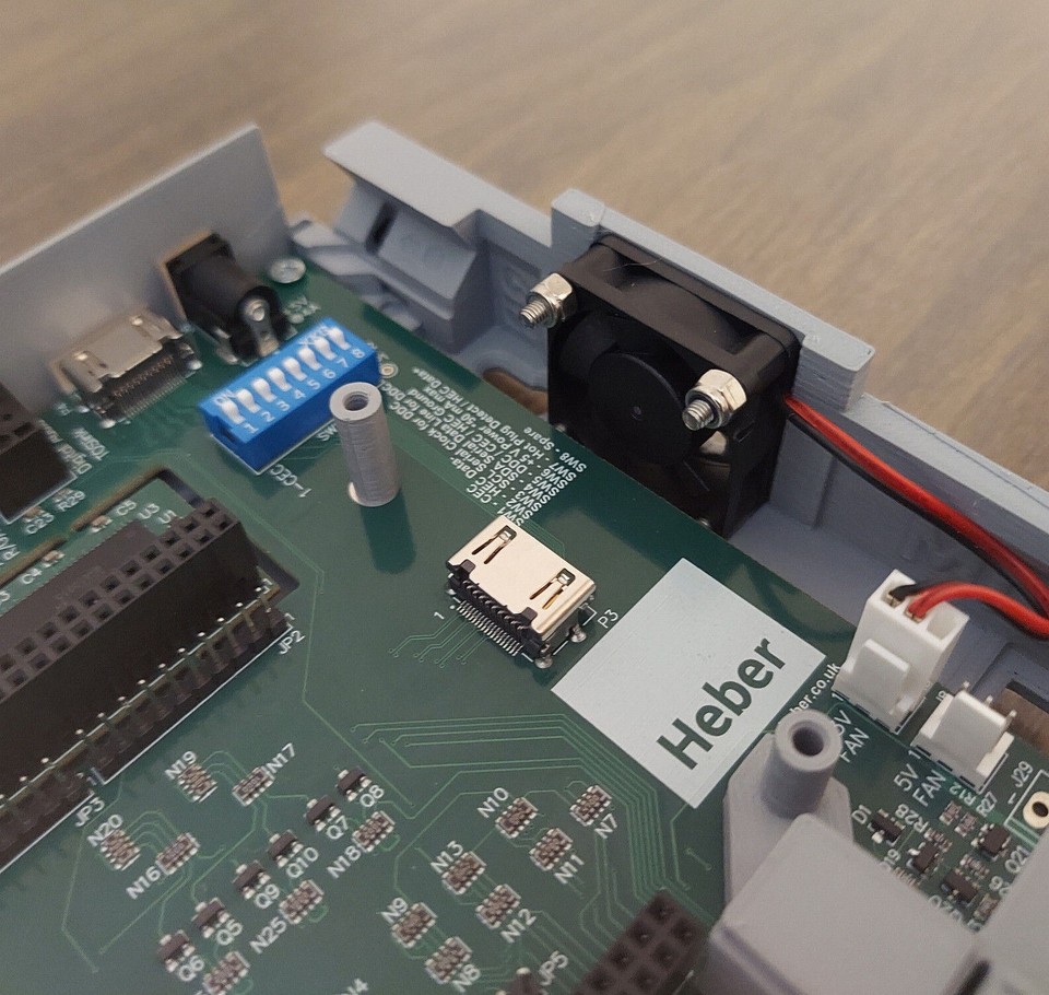 MiSTer FPGA Multisystem Console Board, 3D Printed Case, RTC, & Power ...