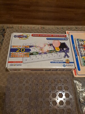 Elenco Snap Circuits Beginner Electricity Learning Kit - SCB20 ...
