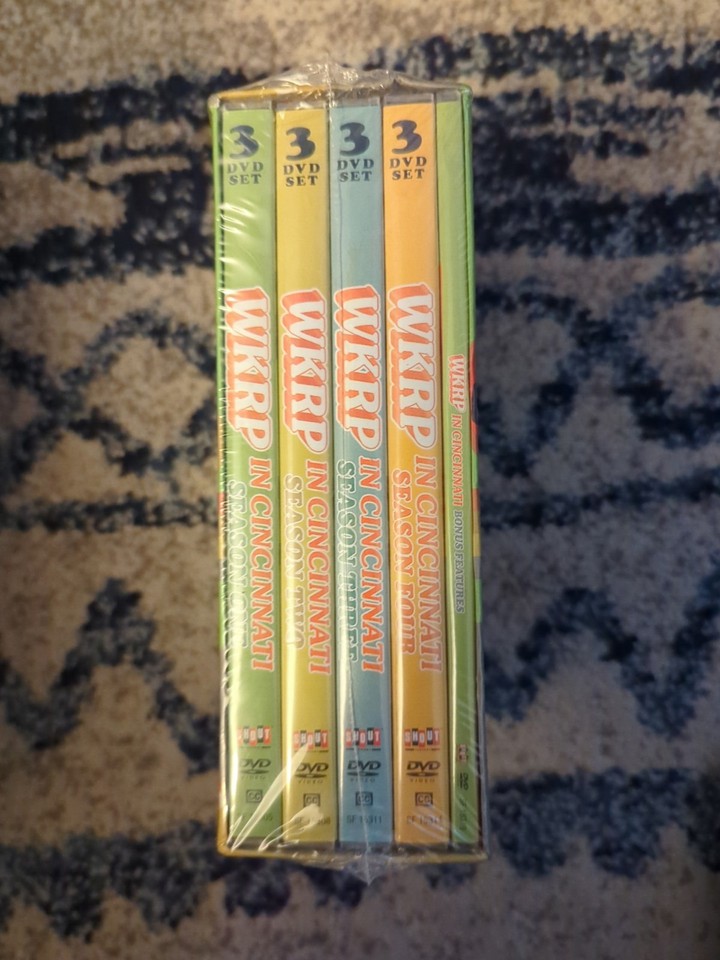 DVD Box Set THE COMPLETE SERIES WKRP IN CINCINNATI NIB | eBay