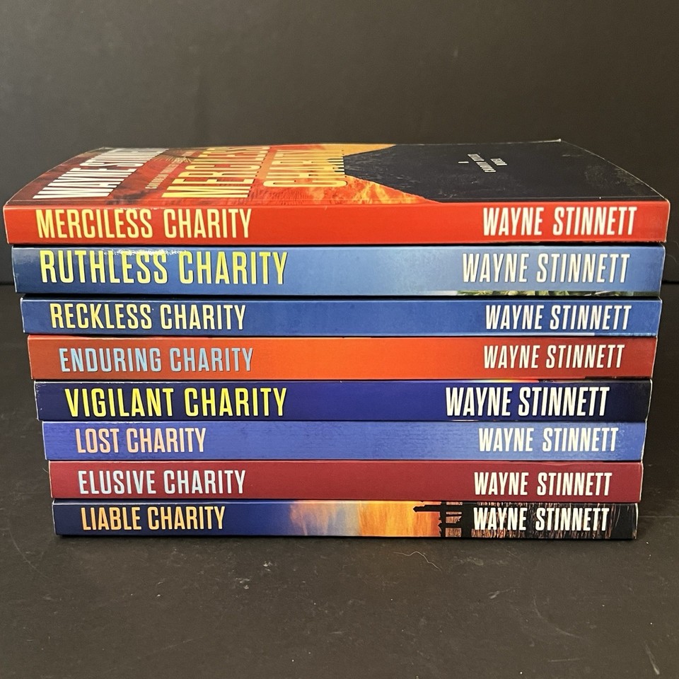 Wayne Stinnett Charity Styles Caribbean Thriller Series Lot 8 Books ...