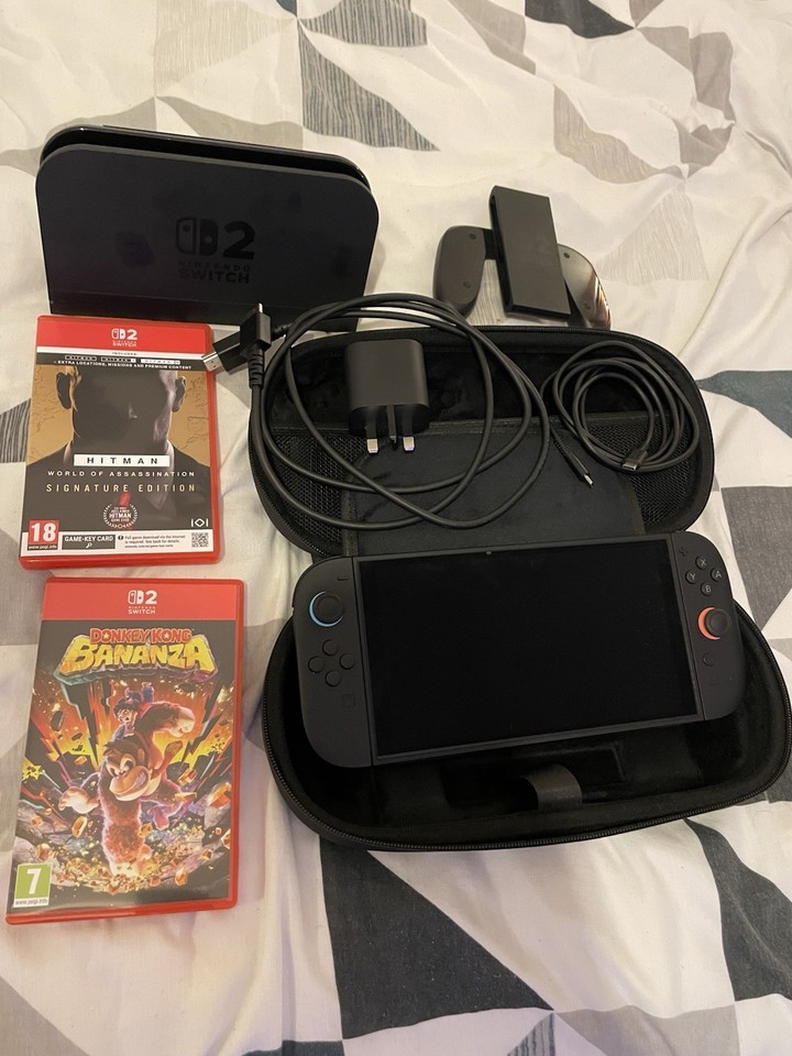 Nintendo Switch 2 Mario Kart World Bundle with Case + x2 Games | eBay UK