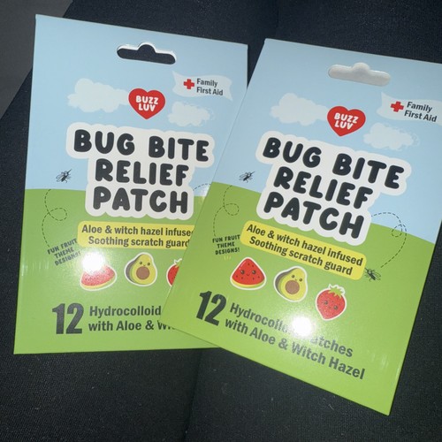 Buzz Luv Bug Bite Relief Patch, 12ct | eBay