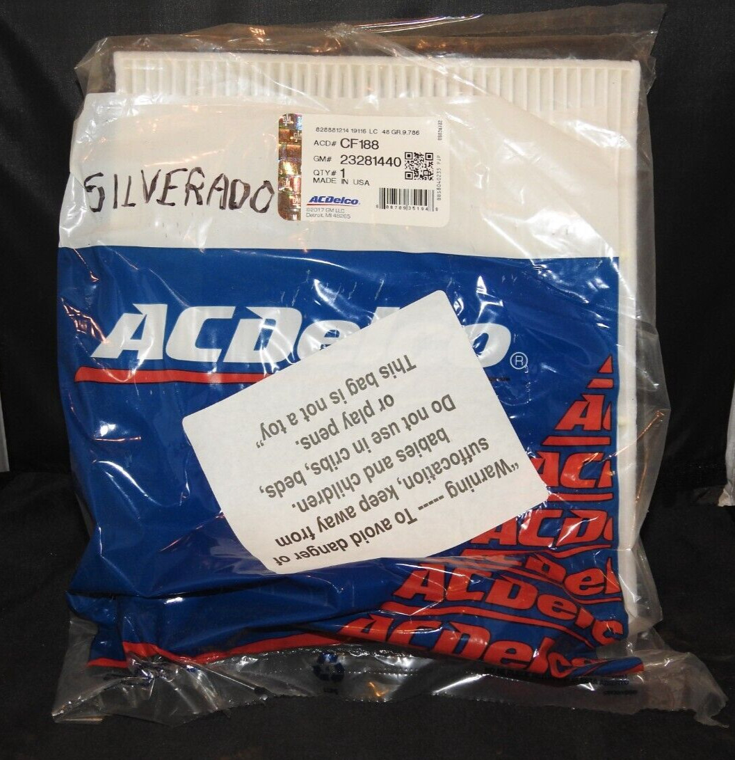 AC-DELCO CF188 - Air filter cross reference