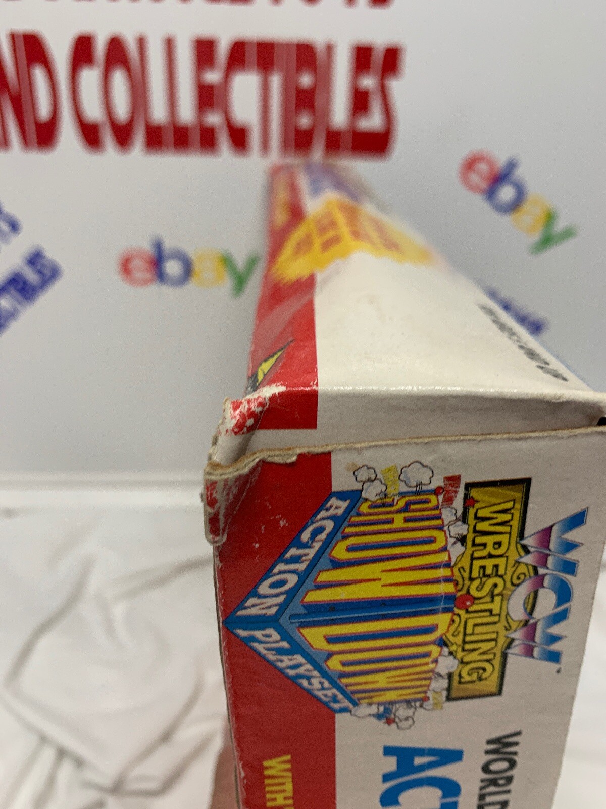 Toy Max WCW Rick Flair WWF WWE NATURE BOY Wrestling Show Down Action ...