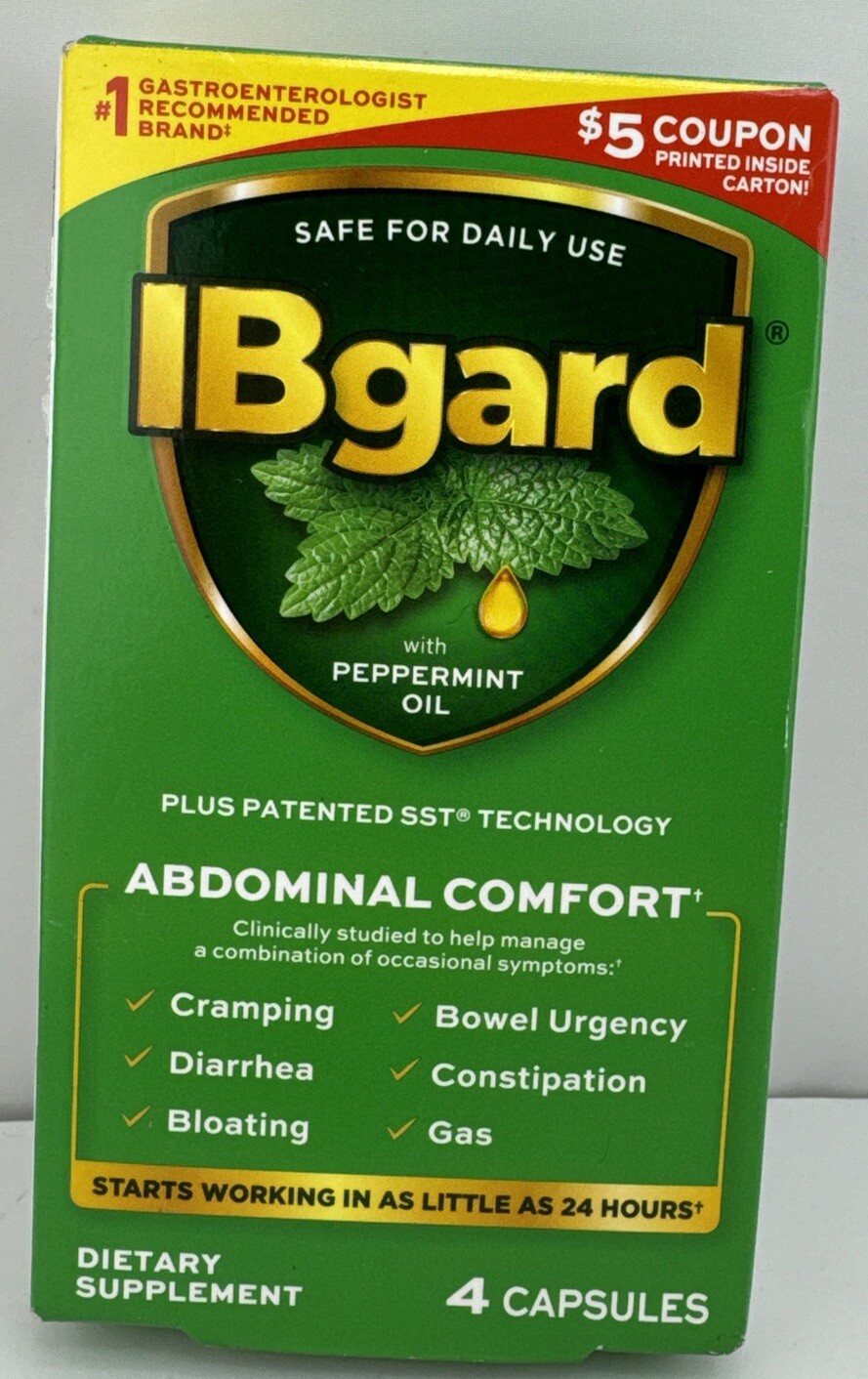 IBgard for Irritable Bowel Syndrome 48 Capsules for sale online | eBay